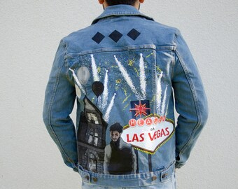 Weeknd Denim Jacket - Etsy
