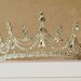 Art Deco Tiara, Ice Queen Tiara, Quinceanera Tiara Silver, Tiara for ...