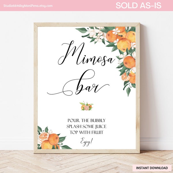 She Found Her Main Squeeze Mimosa Bar Sign - Etsy