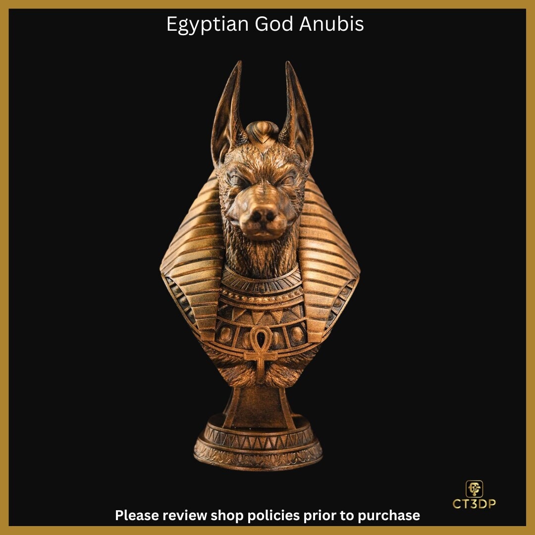 Anubis From STLFLIX in FDM Filament and Resin. Great Detail. Egyptian ...