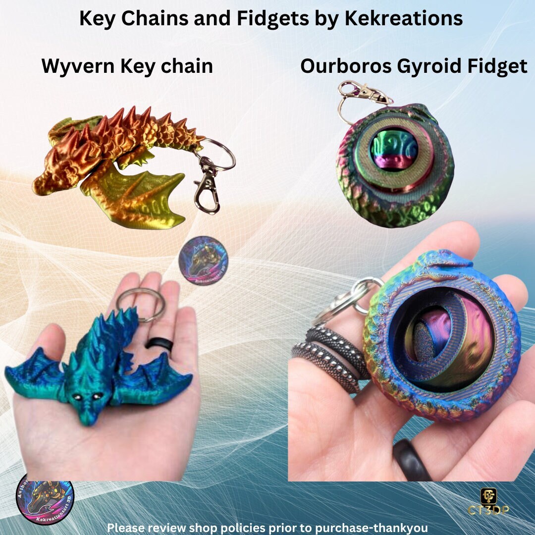 Key Chains and Fidgets by Kekreations - Etsy