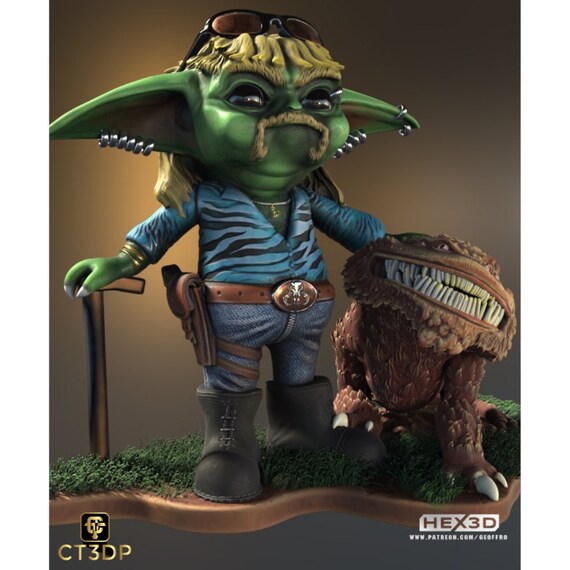 Nexu king-tiger Lovely Little Model sculpt by HEX3D - Etsy