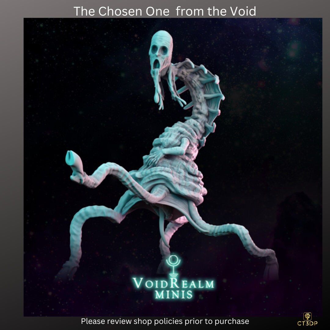 Cosmic Horror From the Void the Chosen One From Voidrealm Minis Miniatures Roleplay-ttrpg - Etsy