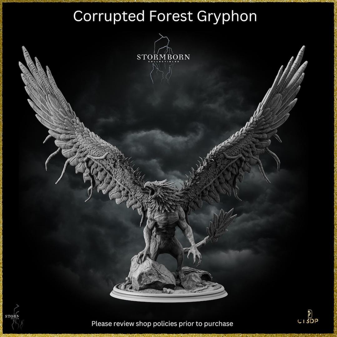 A Corrupted Forest Gryphon - A Superbly Detailed Model. the Model ...