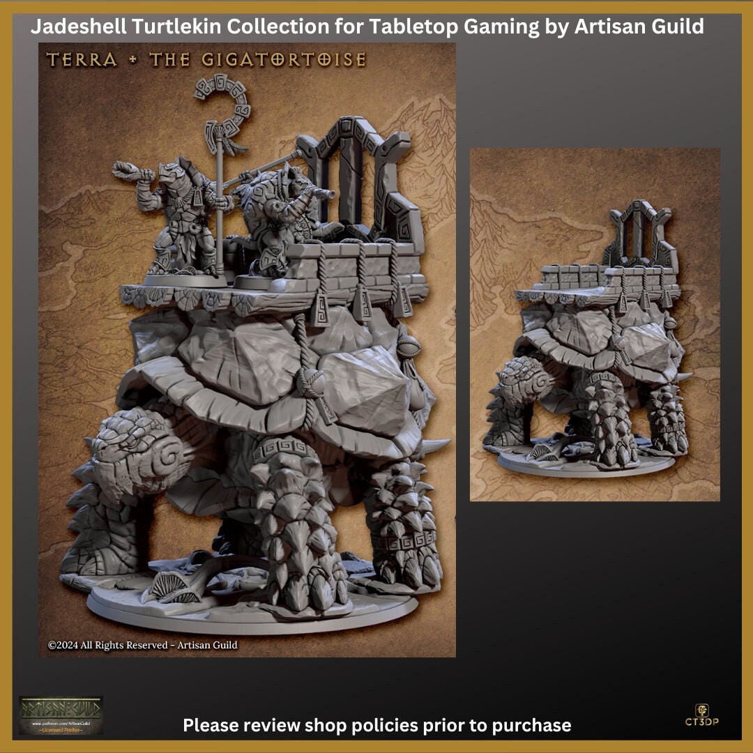 From Artisan Guild Comes the Jadeshell Terra Giga Tortoise for That ...