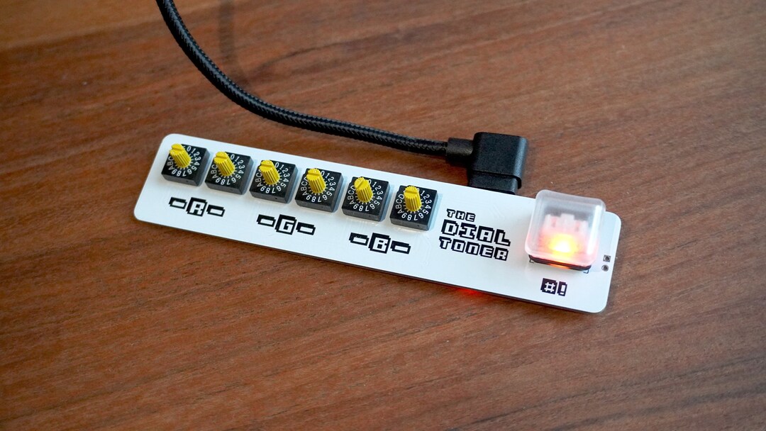 The Dial Toner - A Tactile, Mechanical Color Picker - Etsy