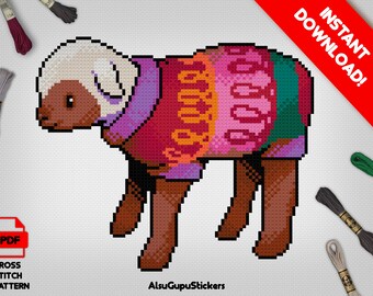 Goat Sweater Pattern - Etsy