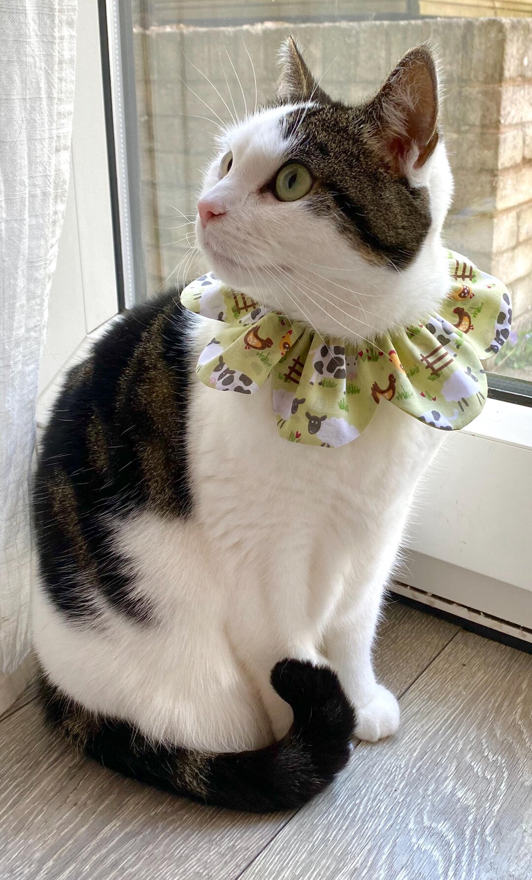 Daisy Cat Collar ~ Cute Flower Cat Neckerchief ~ Flower Bandana ~ Daisy ...