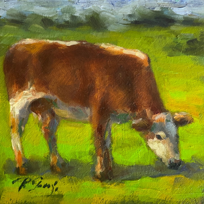 Cow Painting - Etsy