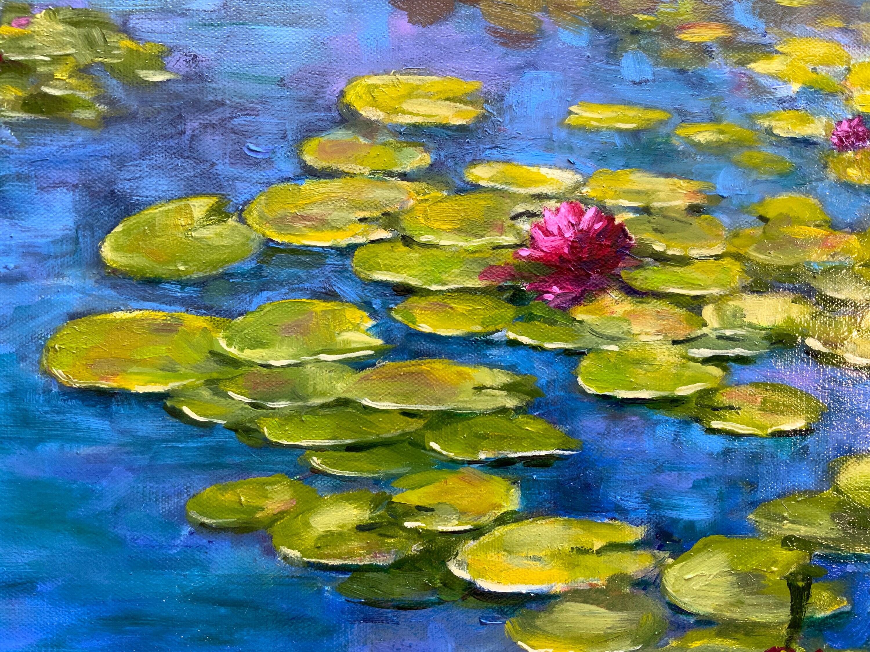 Famous Lily Pads Painting