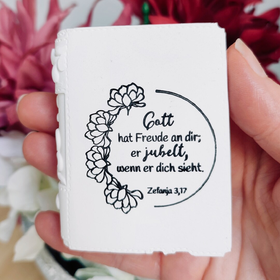 Gott hat Freude an dir, er jubelt, wenn er dich sieht. Gastgeschenk ...