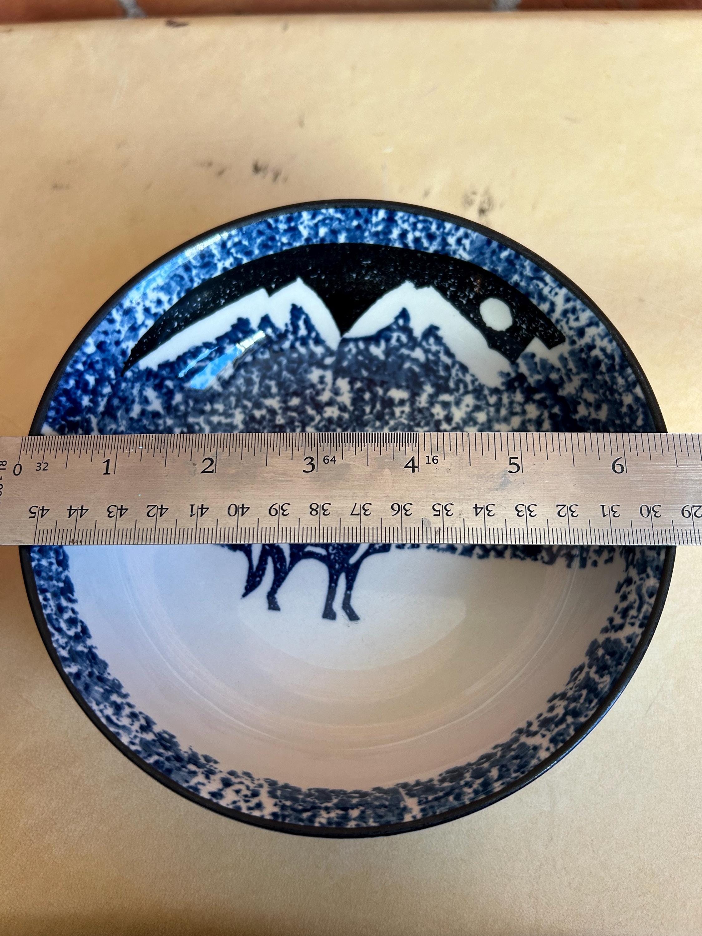 Wolf Dinnerware Set | Tien Shan Folkcraft, Howling Moon Mountain Scene ...