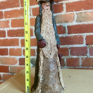 Rare Vintage Old World Santa | Hand Painted Signed Christmas Figurine ...