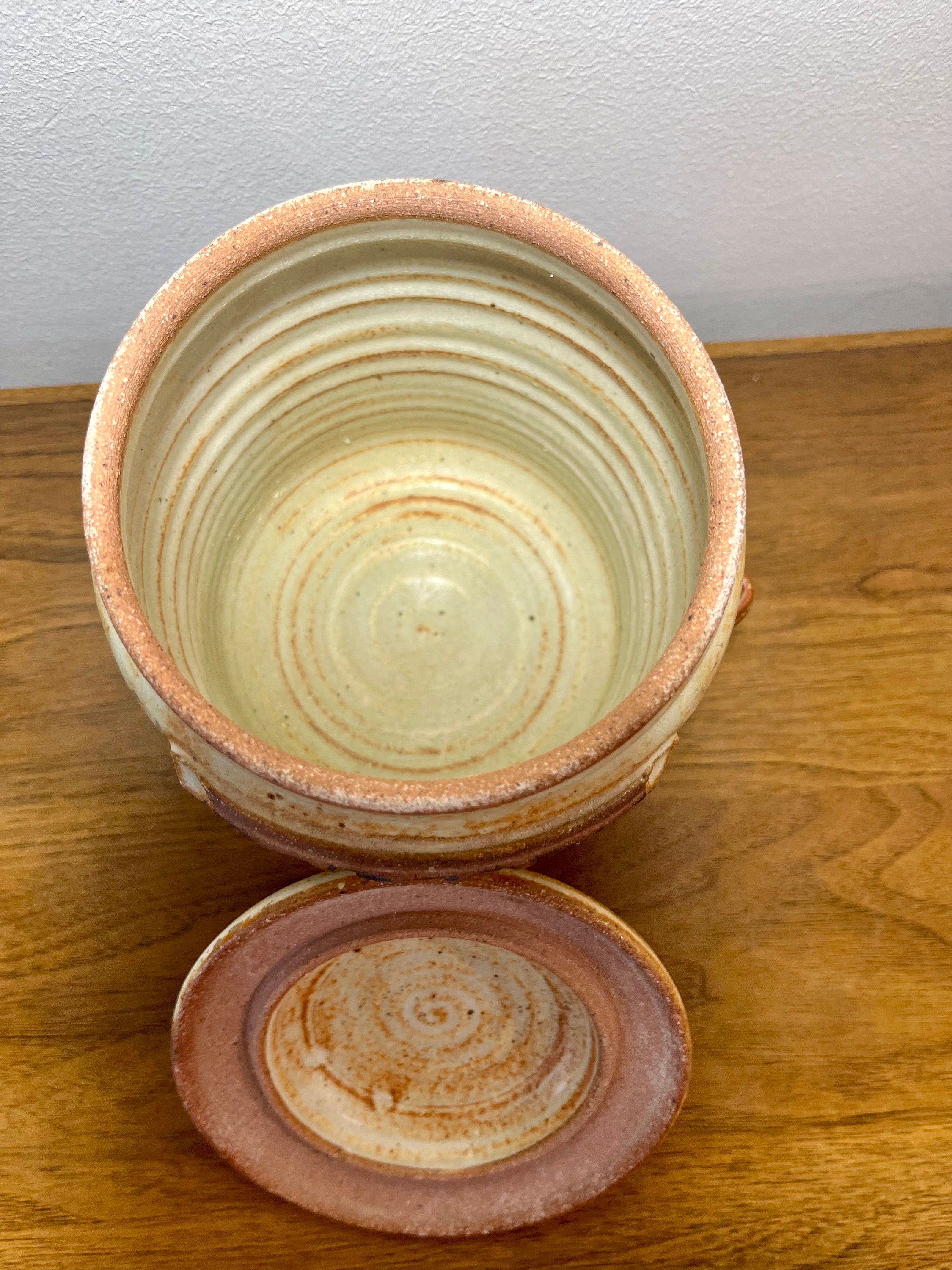 Vintage Neher Studio Pottery 1988 Popcorn Canister | Purchase for Hope ...