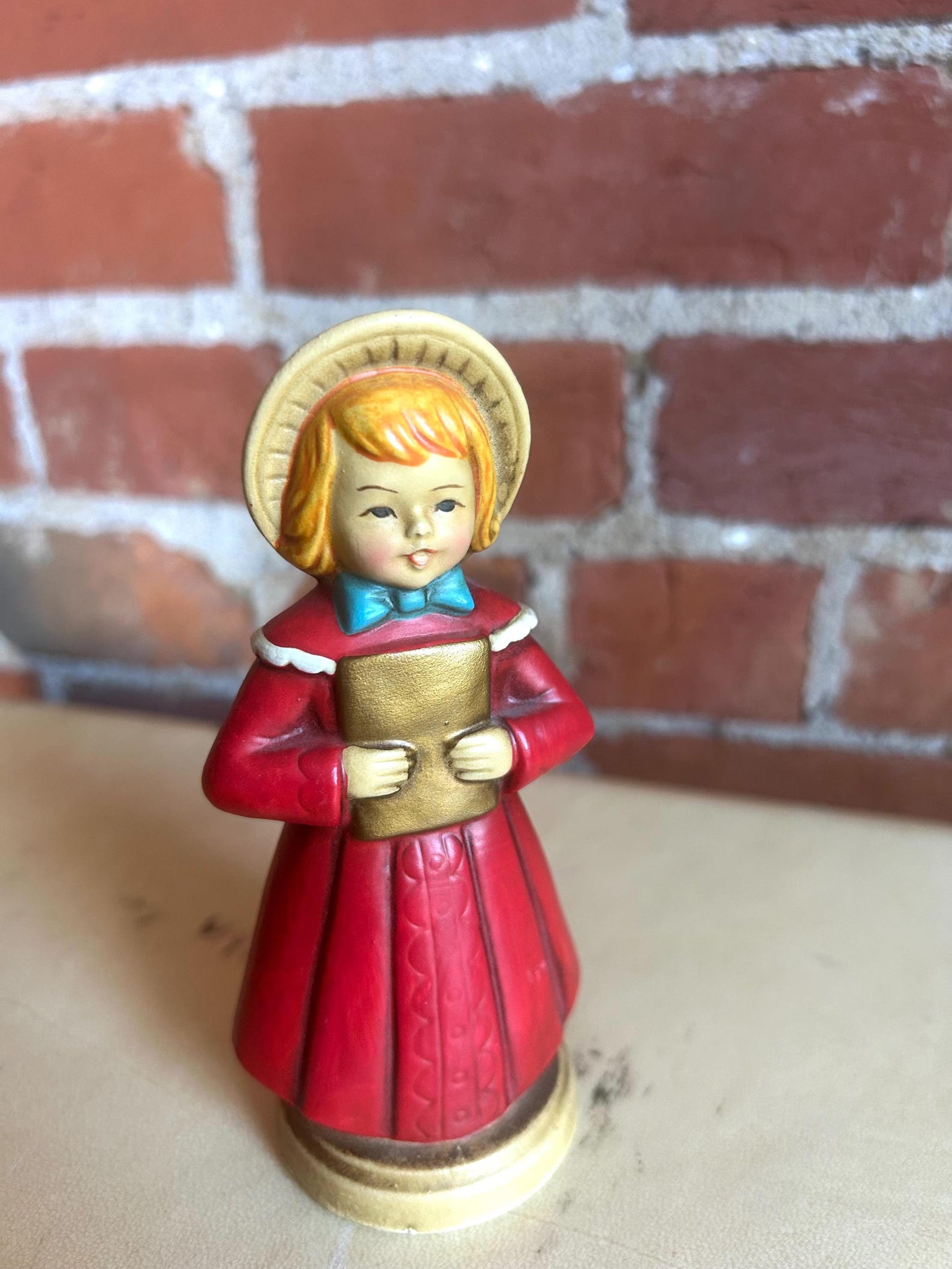 Vintage Dickens Carolers | Mid Century Paper Mache Figurines, Set of 3 ...