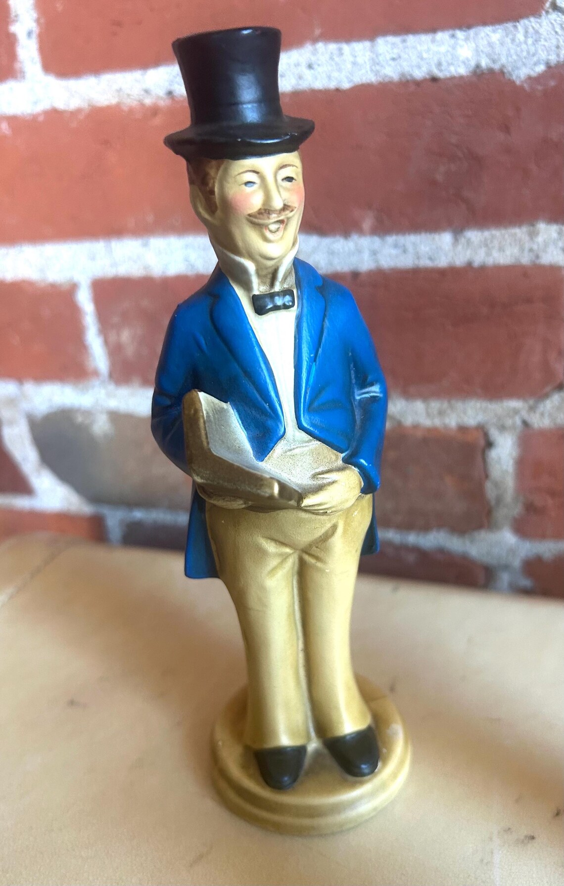 Vintage Dickens Carolers | Mid Century Paper Mache Figurines, Set of 3 ...