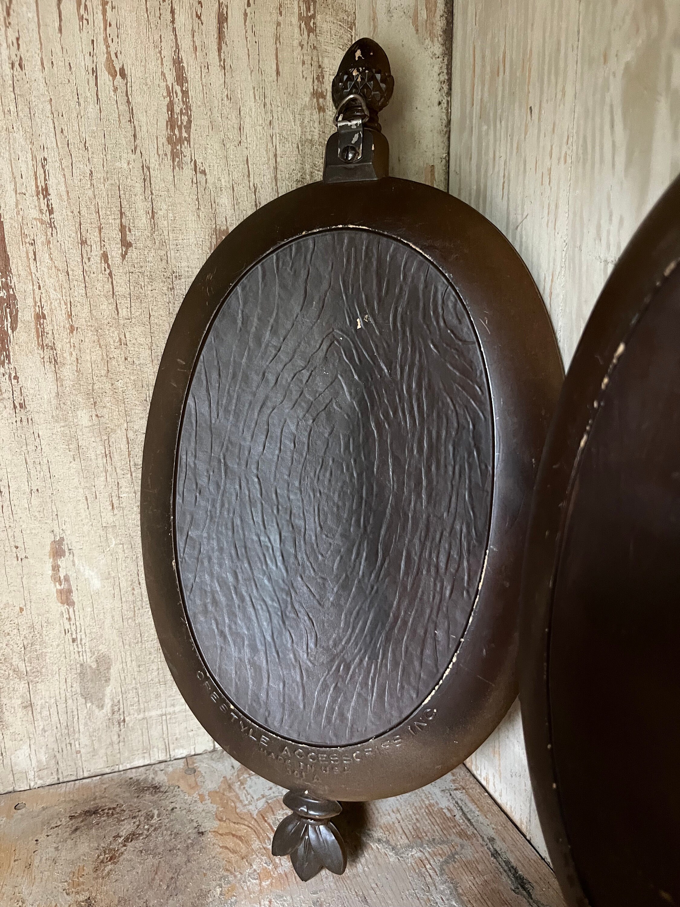 Mid Century Syroco Pilgrim Wall Plaques | USA Thanksgiving Decor - Etsy