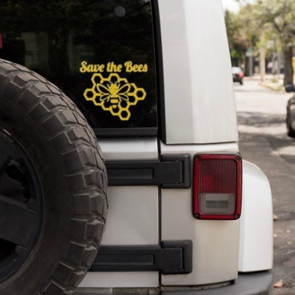 Bee Window Decals - Etsy