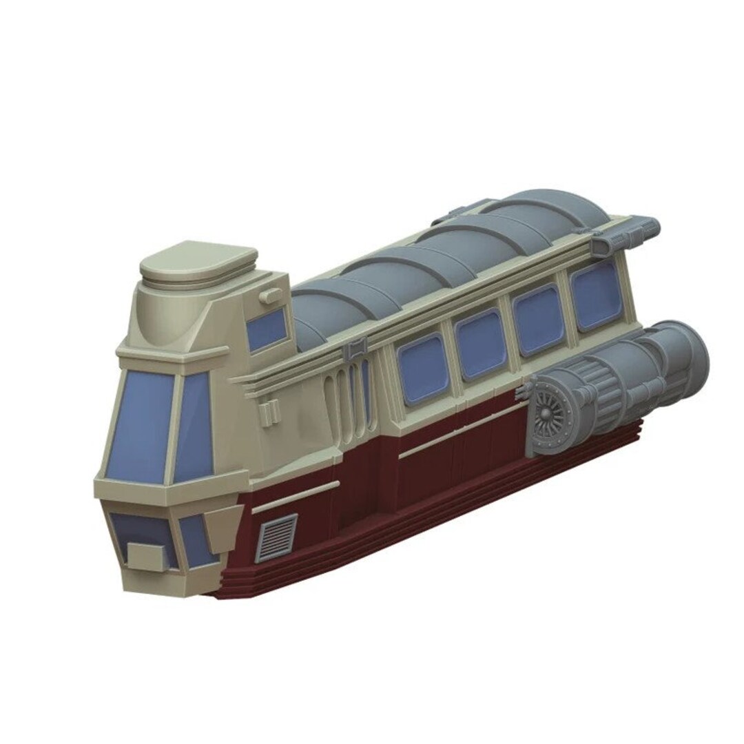 Shuttle Bus - Ord Ferrum - Star Wars Legion Terrain Tabletop Scenery - Etsy