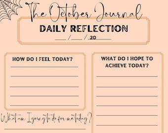 October Daily - Etsy