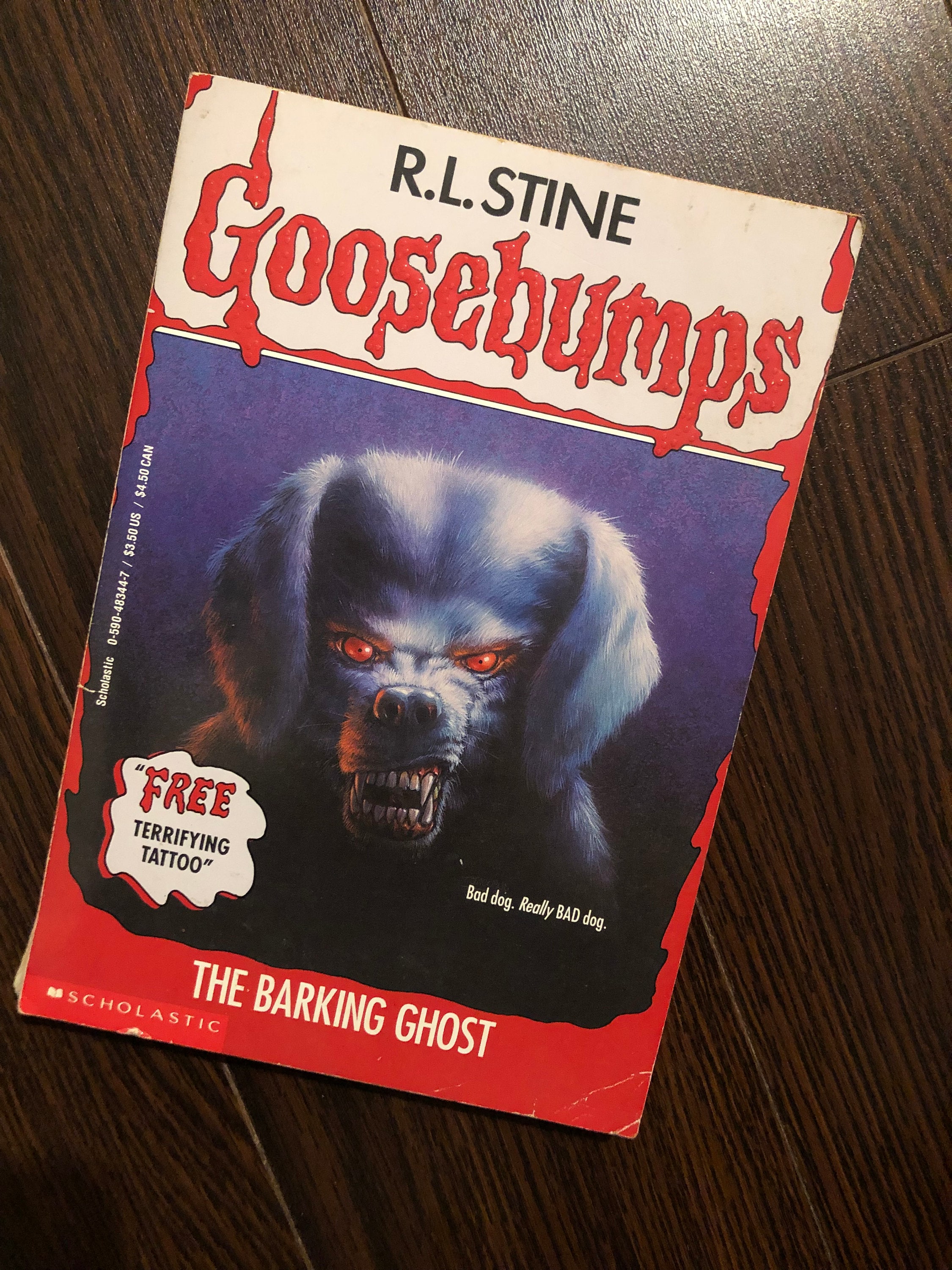Goosebumps The Barking Ghost By Rl Stine Book 32 Etsy