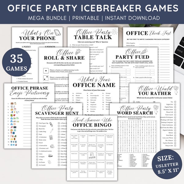 Work Games - Etsy