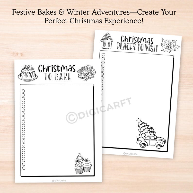 Christmas Journal Pages,christmas Planner 2025 A5 Printable,christmas ...
