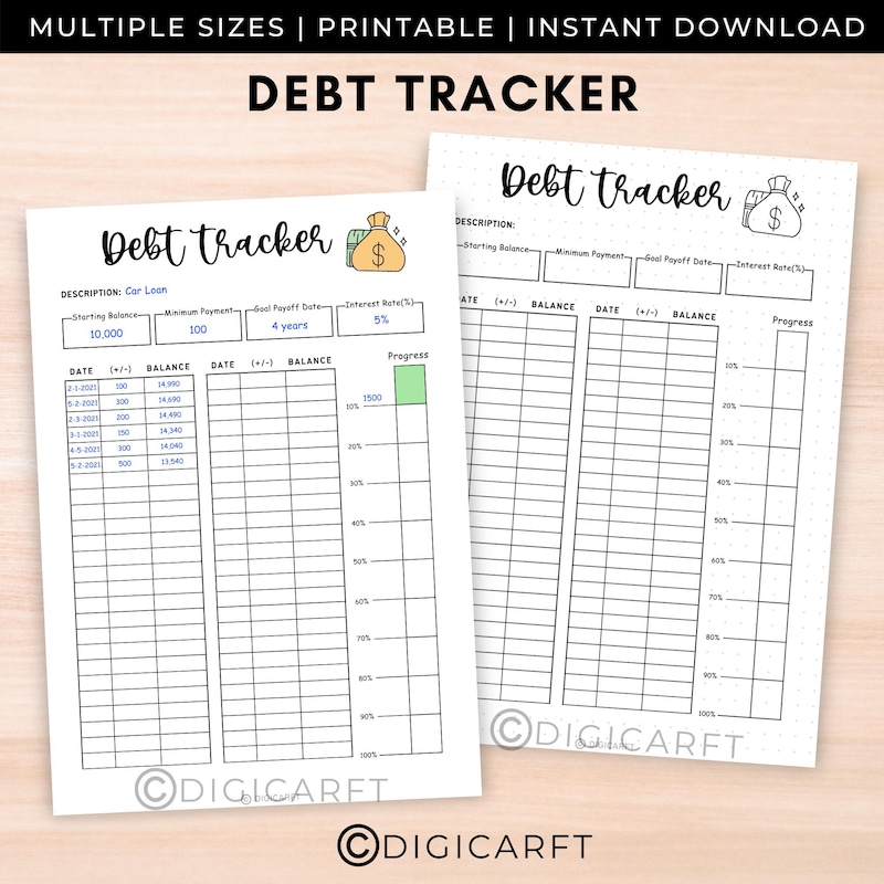 Pay It off Challenge - Etsy UK