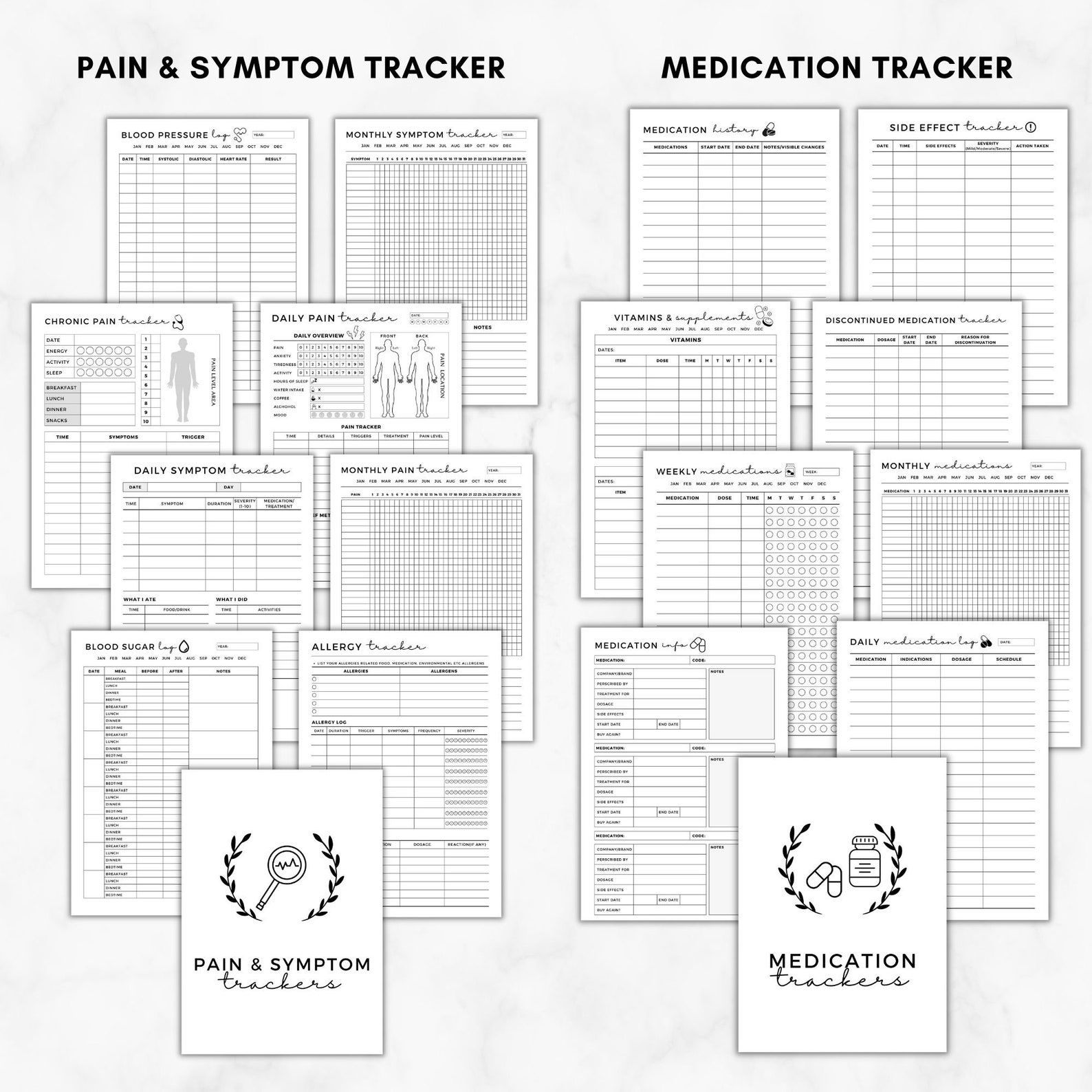 Family Medical Binder Printable,healthcare Planner Printable,medical ...