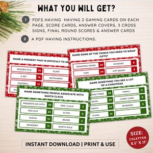 Christmas Friendly Feud Game Printable,christmas Family Feud Quiz ...