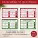 Christmas Friendly Feud Game Printable,christmas Family Feud Quiz ...