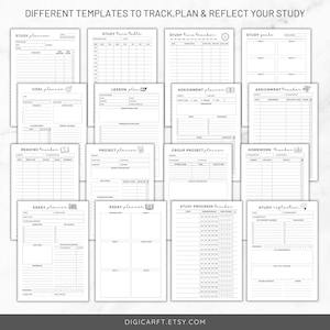 Ultimate Printable Student Planner 2023 2024,college Academic Student ...