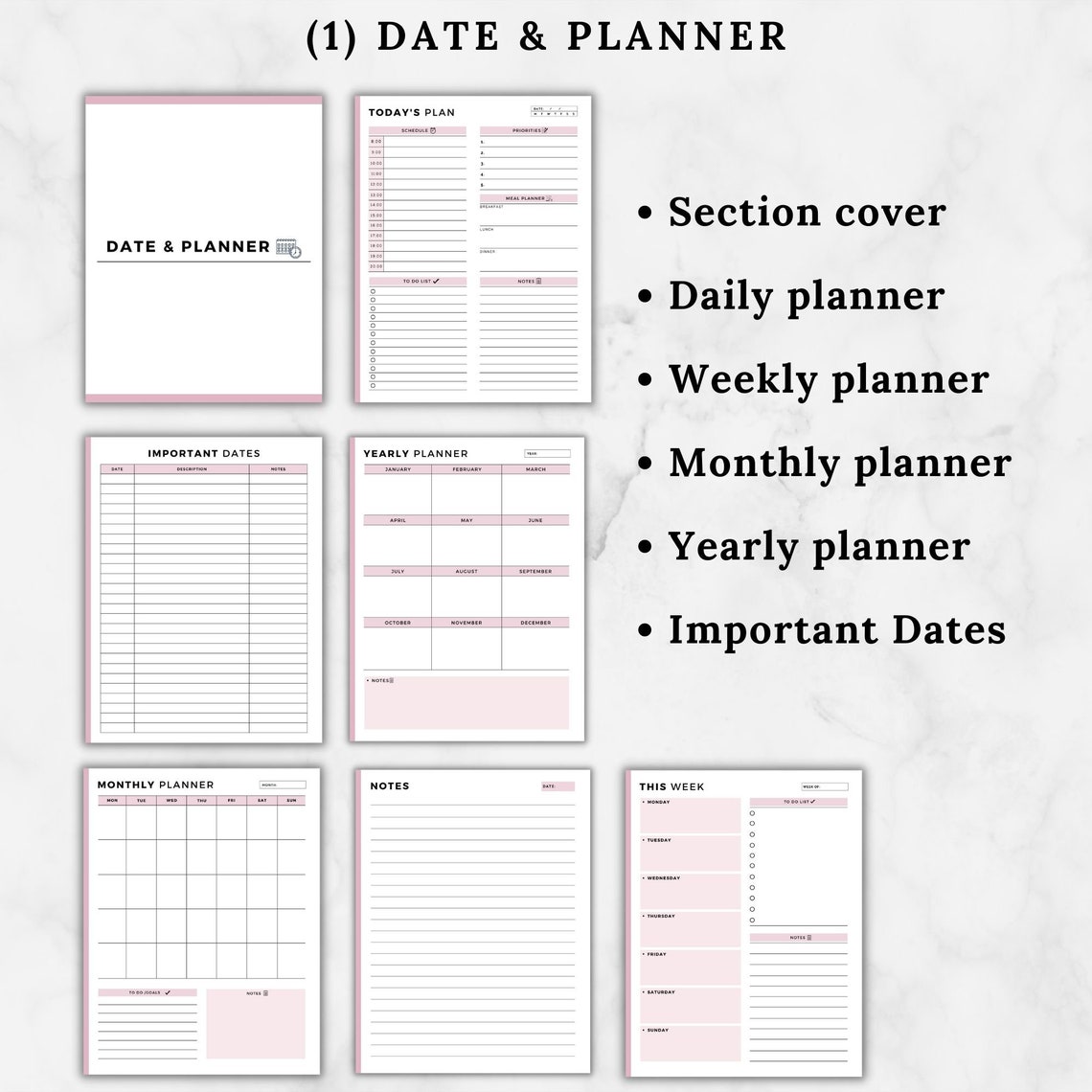 PCS Binder Printablepcs Checklist Military Move Planner - Etsy