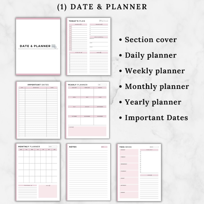 PCS Binder Printablepcs Checklist Military Move Planner - Etsy