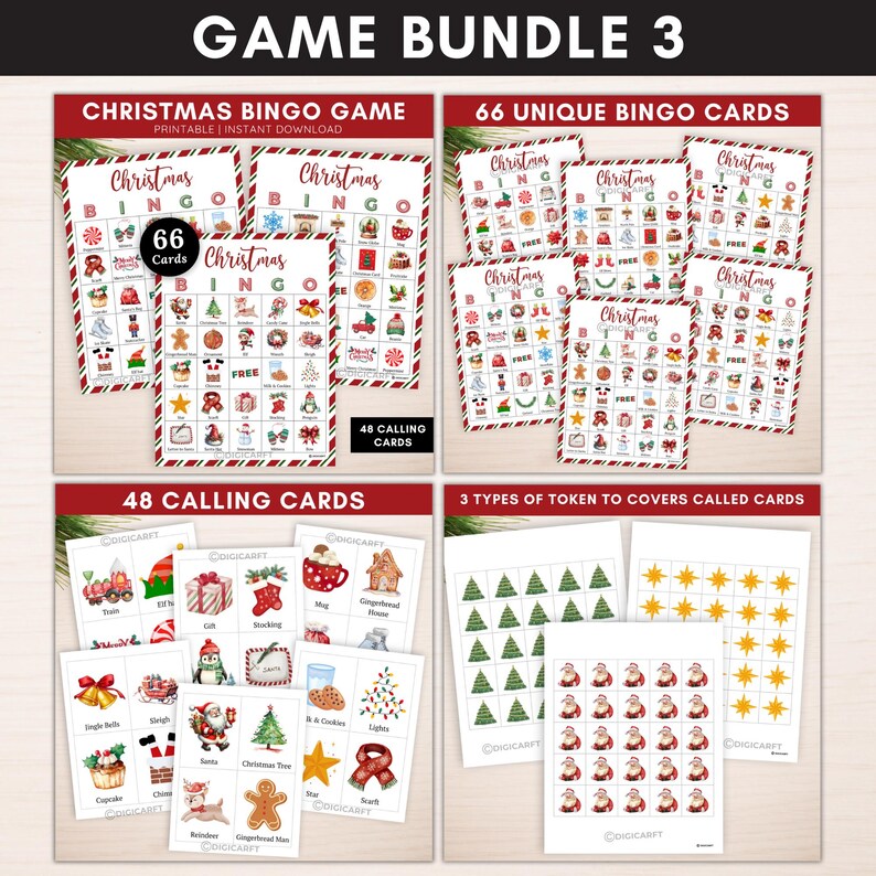 Ultimate Printable Christmas Game Bundle,fun Christmas Party Games for ...