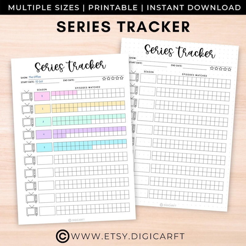 A5 Bujo Trackers - Etsy
