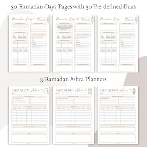 Ramadan Planner Bundle Printable,ramadan Planner 2025,ramadan Planner ...