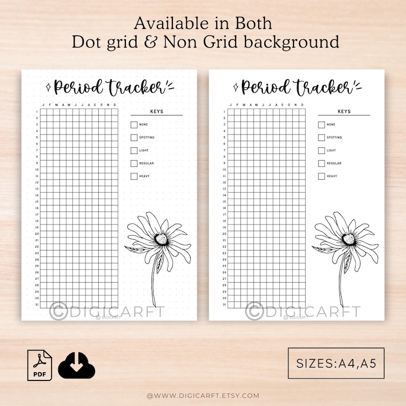 Yearly Period Tracker Printable,shark Week Tracker Digital Download ...