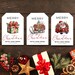 Buy Merry Christmas Gift Tags Sets Editable,santa Gift Tags Editable ...