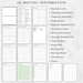 PCS Binder Printable,pcs Checklist, Military Move Planner, Military ...