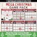 Christmas Bingo Games for Adult,christmas Bingo Cards,holiday Bingo ...
