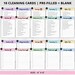 Ultimate Cleaning Schedule Bundle Printable,cleaning Planner Bundle A4 ...