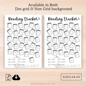 Monthly Reading Tracker Printable,daily Reading Habit Tracker Log ...