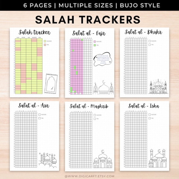 Islamic Bullet Journal - Etsy UK