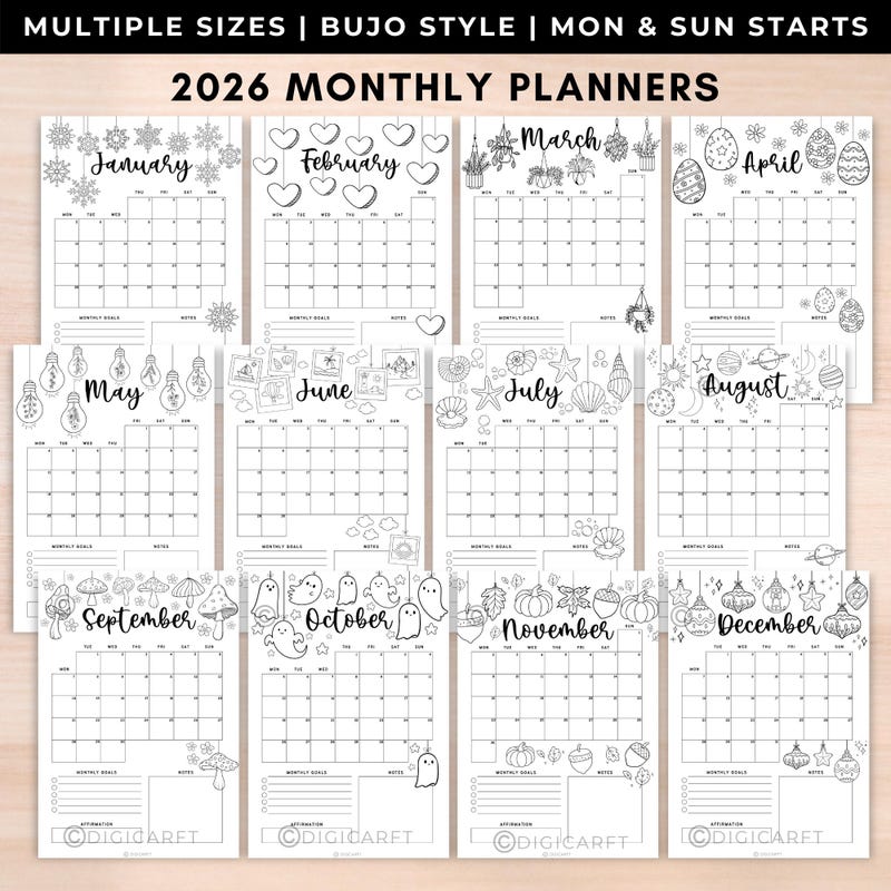 Coloring Calendar May - Etsy UK