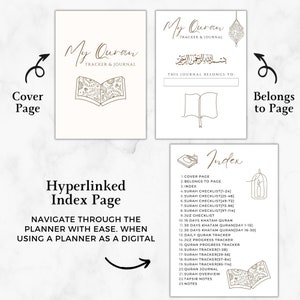 Printable Quran Tracker,recitation & Memorisation Tracker,quran Planner ...