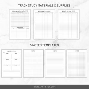Ultimate Printable Student Planner 2023 2024,college Academic Student ...