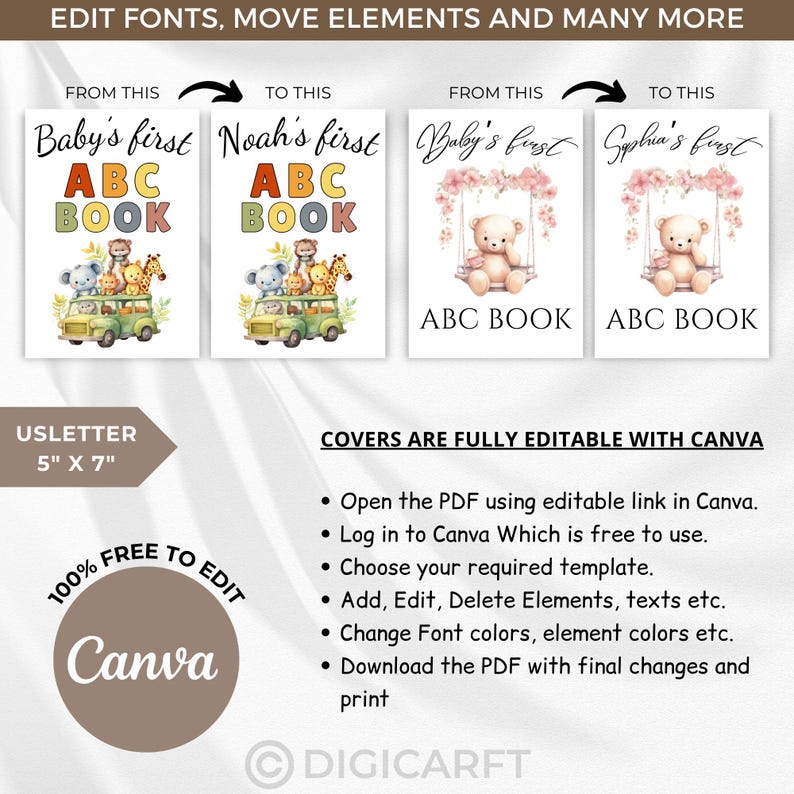 123 Baby Shower Coloring Guest Book Printable,babys First 123 Book,baby ...