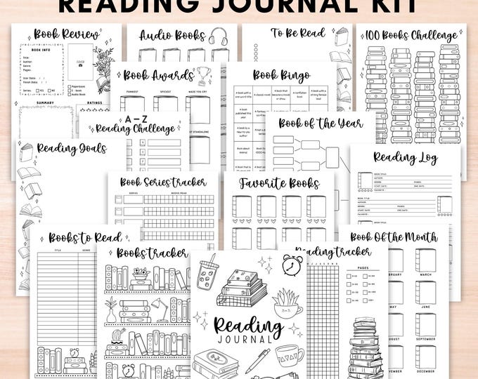 Book Club Sheets Printable | Reading Tracker Sheets | Easy Printable ...