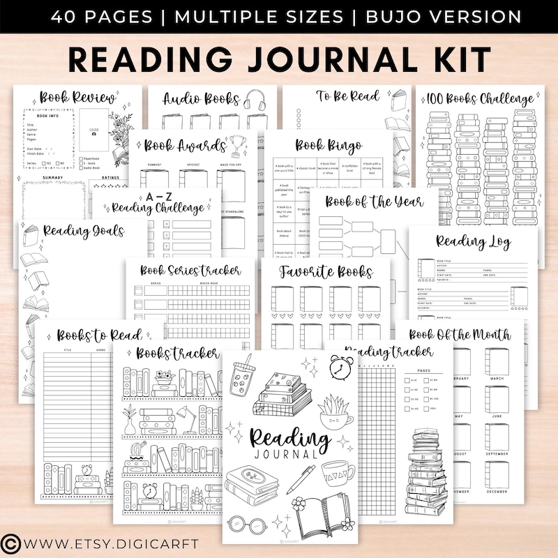 Journal Book Pre Made - Etsy